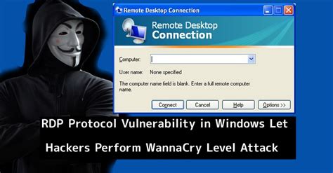 RCE Bug In Windows RDP Protocol