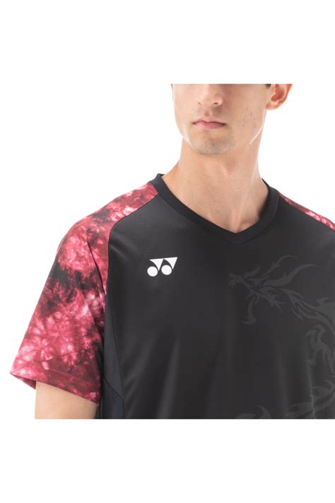 Yonex Usa Yonex Mens Badminton T Shirt 16572ex Black Bandt Racket