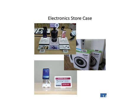 Electronics Shelf Labeling ESL Solution PDF Consumer Electronics Technology Computing