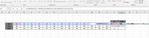 Sum Every Nth Column In Excel