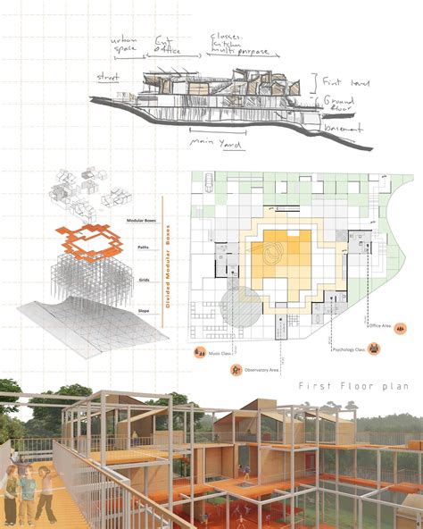 Cube Land Architectural Design Project Cubes Architecture Module Architecture Diagram
