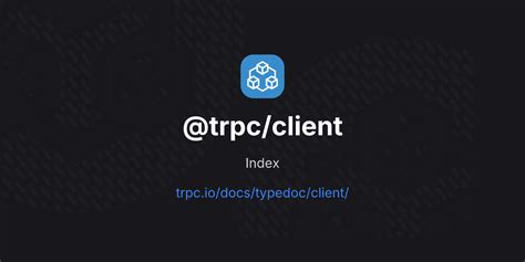 Trpcclient Trpc