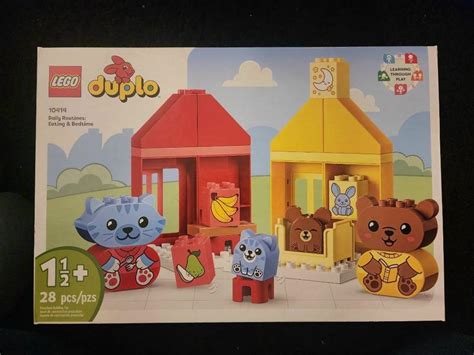 Lego® Duplo My First Daily Routines Eating Bedtime Toy 10414 28 Pieces Macys