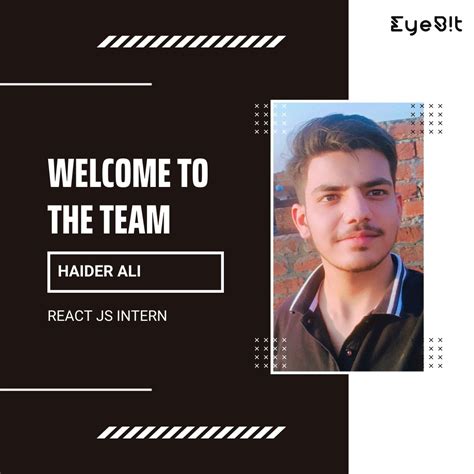 Welcometotheteam Reactjs Internship Webdevelopment Frontenddevelopment Teamwork