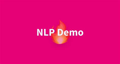 NLP Demo A Hugging Face Space By Aoyama