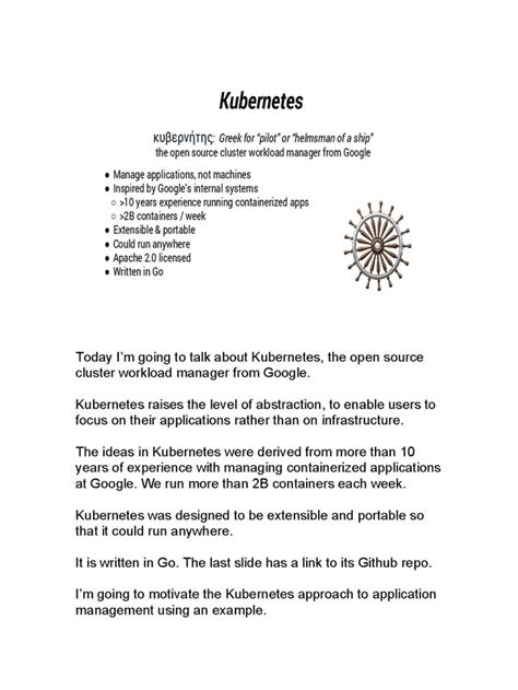Managing Containerized Applications Speaker Deck