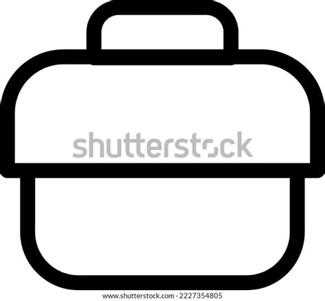 Tool Box Line Icon Toolbox Vector Stock Vector Royalty Free 2227354805 Shutterstock