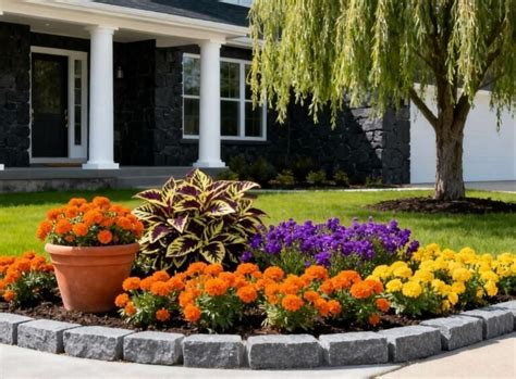 25 Trendy Front Yard Flower Bed Ideas Sproutlyhub