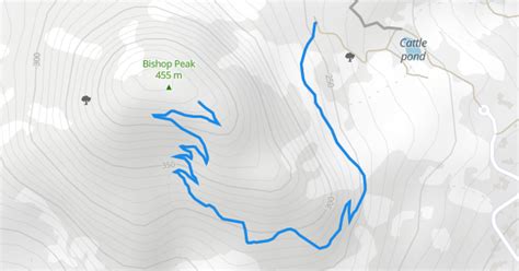 Bishop Peak Trail Hiking Trail San Luis Obispo Ca