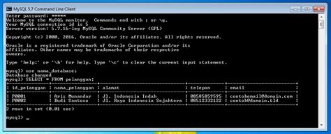 Mari Belajar CARA MENAMPILKAN DATA DENGAN PERINTAH SELECT