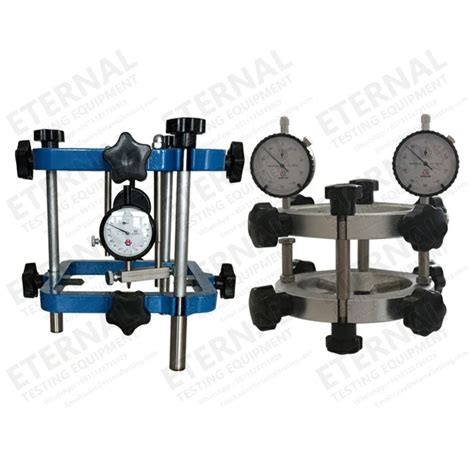 Digital Dial Gauge Concrete Cylinder Compressometer Extensometer Concrete Cylinder
