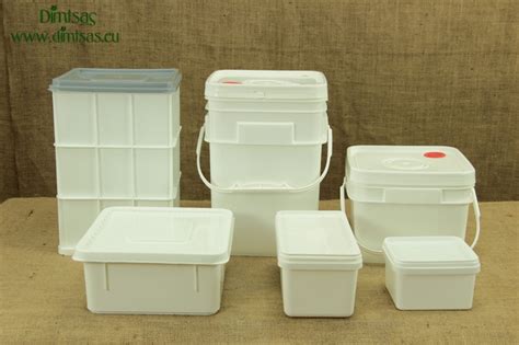 Cheese Container Square 16 Kg Or 19 Lit