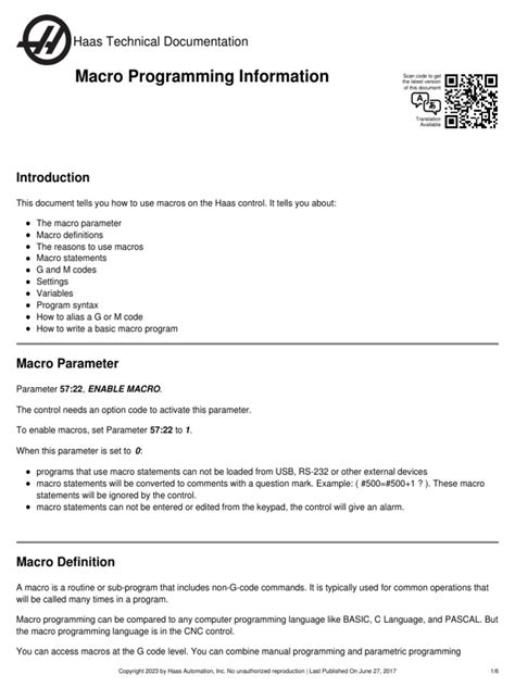 Macro Programming Information Pdf Macro Computer Science