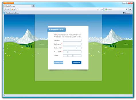 Modernes Webdesign Mit CSS Design Tagebuch