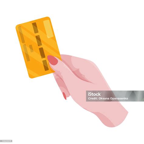 은행 카드가있는 손 계산 이전 기부 받기 짜내기 돈 보여주기 신용 카드로 상품에 대한 지불 자선 은행 운영 벡터 일러스트레이션 0명에 대한 스톡 벡터 아트 및 기타 이미지