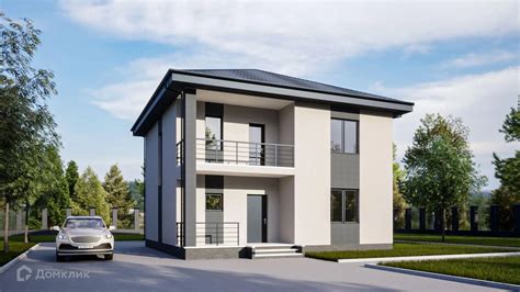 Проект дома «Мадрид компании СК «Дом Мечты из материала Газобетонные блоки площадью 135м² под