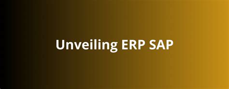 Unveiling ERP SAP Agile Soft System Inc