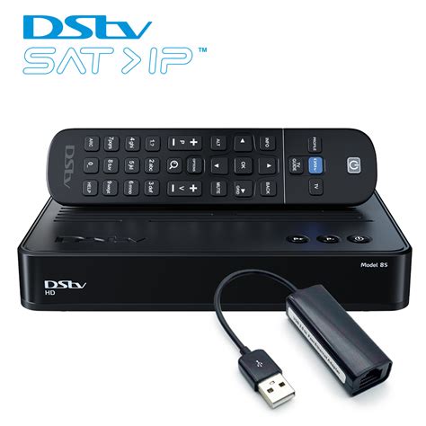 Dstv Decoder 8s With Usb 20 To Ethernet Dongle For Satip Usb2000