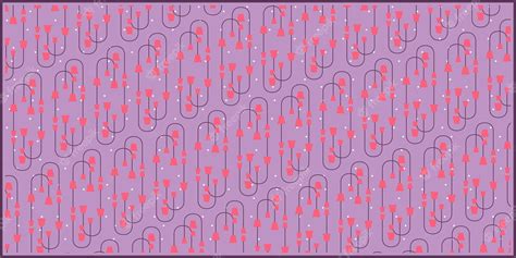 Premium Vector Simple Flower Pattern With Purple Background