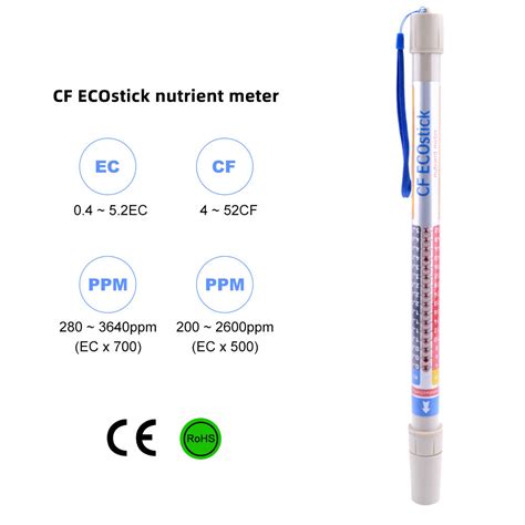 Ph Ec Ppm Test Stick For Water Quality Analysis Meter Ph Meter And Ec