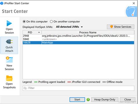 Jprofiler的使用 Csdn博客