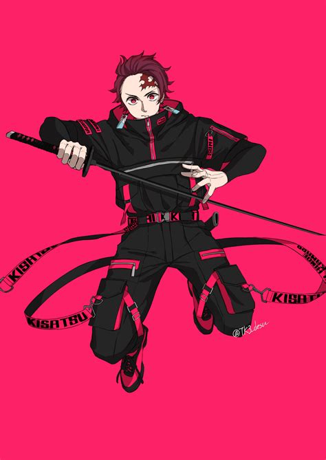 Kamado Tanjirou Kimetsu No Yaiba Drawn By Kake Hashi Danbooru