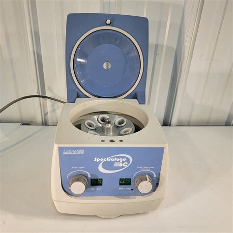 spectrafuge 6c compact centrifuge tested spins up to 6500 rpm w time