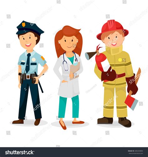 Firefighters Over Ems Cartoons