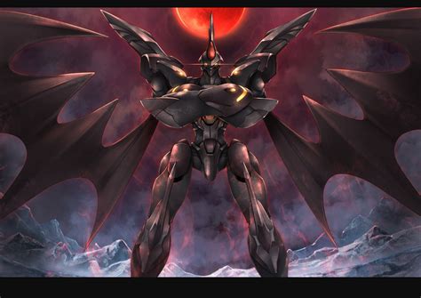 Ayato Mabu Original Weltall Xenogears Hashtag Only Commentary Aura Black Wings Crossed