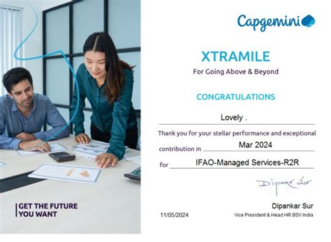 Lovely Garg On Linkedin Xtramile Ratingof1 Capgemini Xtramile Achievementunlocked Grateful