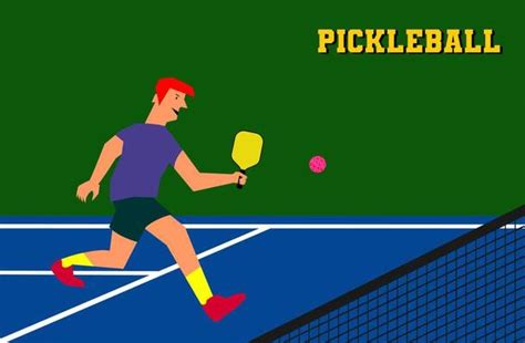 Pickleball Player Vector Art Icons And Graphics For Free Download