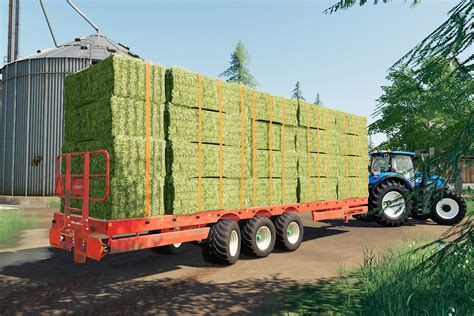 Download The Laumetris PTL R Bale Trailer FS Mods