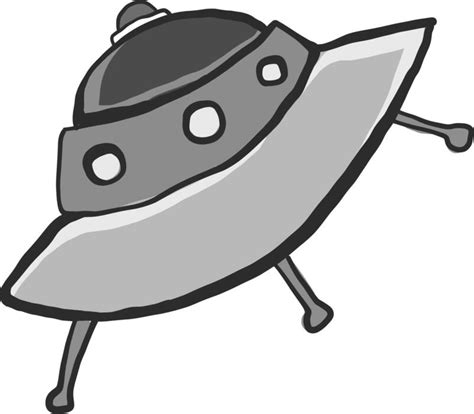 Ufo Drawing Vector Art Icons And Graphics For Free Download