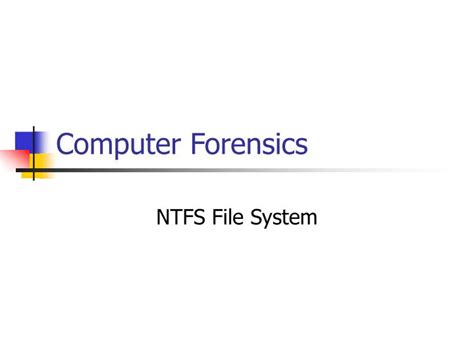 PPT Computer Forensics PowerPoint Presentation Free Download ID