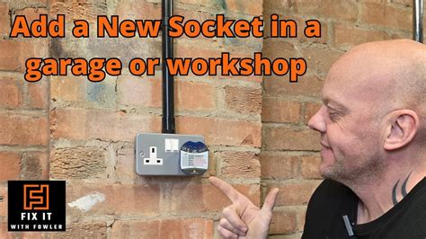 Transform Your Garage The Simplest Way To Add A Socket Youtube