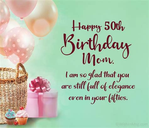 100 Happy 50th Birthday Wishes And Messages Wishesmsg
