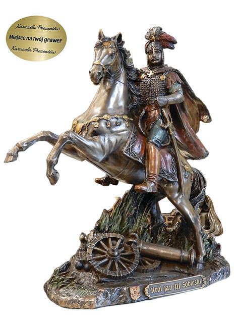 Figurka Król Jan Iii Sobieski Wódz Pod Wiedniem Prezent Dla Oficera Karuzela Prezentów