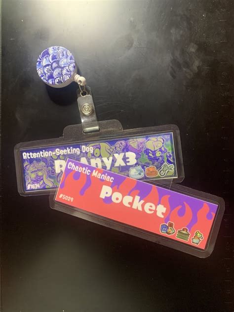 Splatoon 3 Splashtag Badge Commissions For Anyone Attending Further Confusion 2023 R Furry