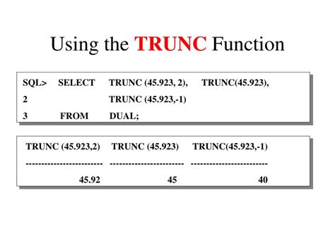 PPT - Ch. 3 Single-Row Functions PowerPoint Presentation, free download - ID:2480649
