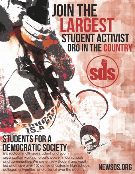 Old Sds Poster But You Still Should Join Sds Rule Rmoretankie196