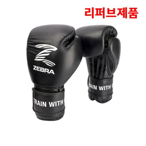 리퍼브제품 지브라 복싱 글러브 Zprg02 Zebra Pro Signature Hook And Loop Training