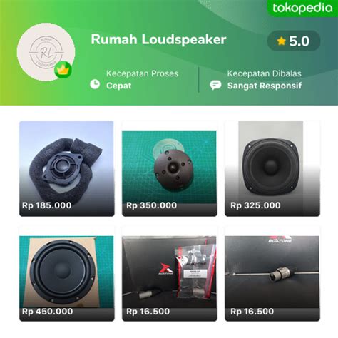 Toko Rumah Loudspeaker Online Produk Lengkap Harga Terbaik Tokopedia