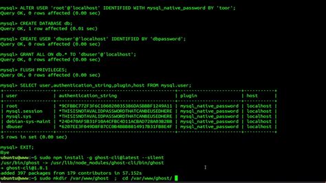 How To Setup Deploy Ghost Blog With Nginx On Ubuntu 1804 Lts Youtube