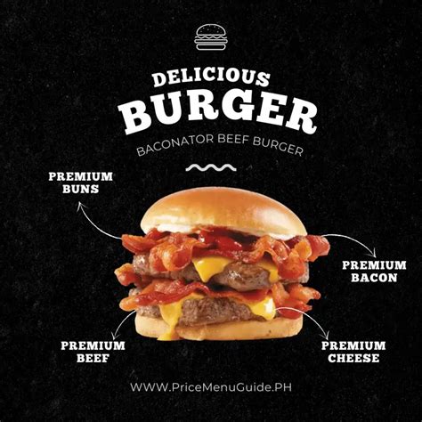 Wendys Menu Prices In Philippines May 2024 Updated