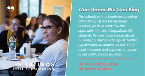 Building A Sustainable Bilingual Teacher Pipeline Latinos For Education