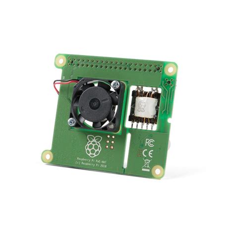 Raspberry Pi Poe Hat Sparkfun Dev 14882 Core Electronics Australia