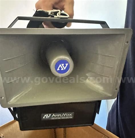Amplivox Multimedia Stereo Amplifier Govdeals