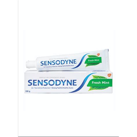 Sensodyne Fresh Mint Toothpaste 100gr Box Optimal Solution For