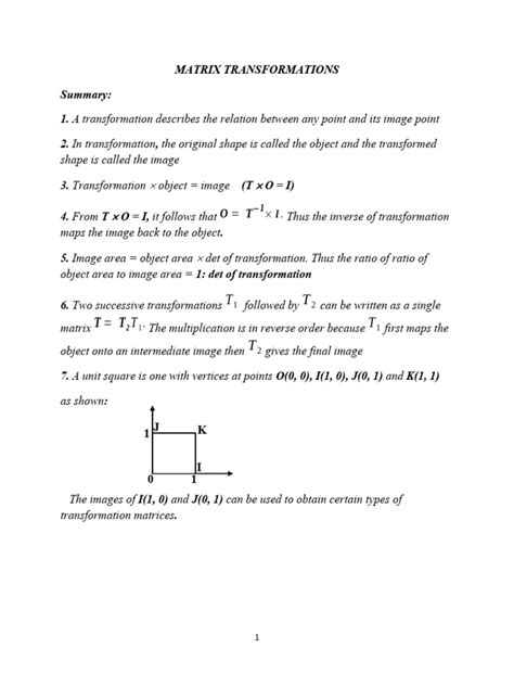 transformations pdf