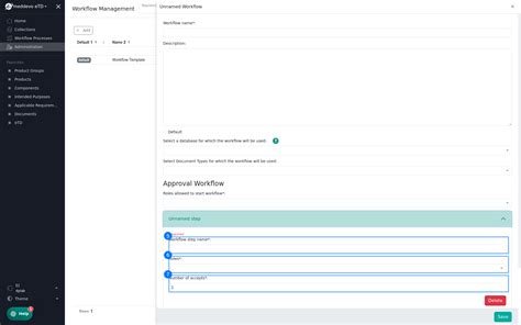 Workflow Templates Meddevo Help Center